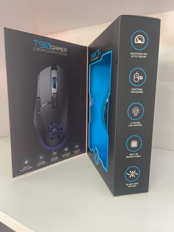 Mouse Gamer Imice 8 DETRO T90 - Quorum System